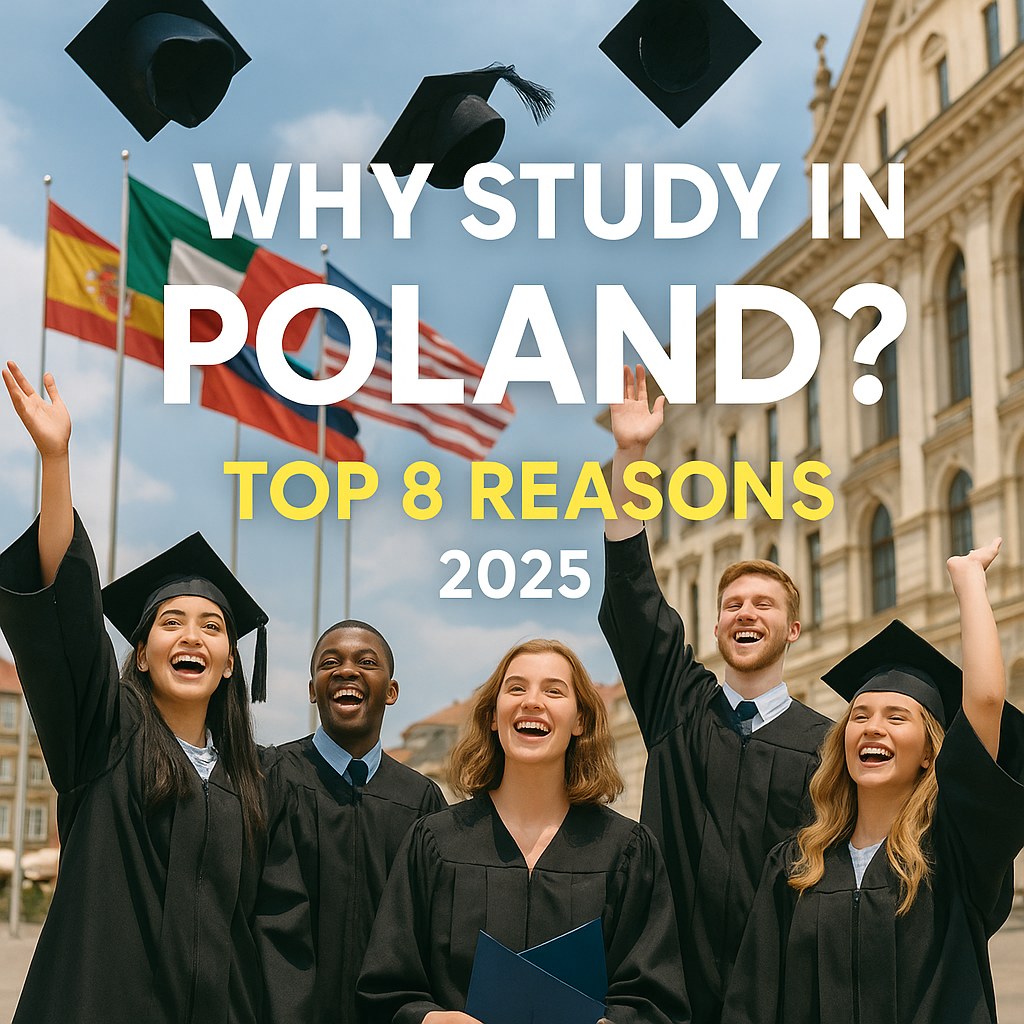 Study in Poland 2025: Top 8 Reasons for International Students