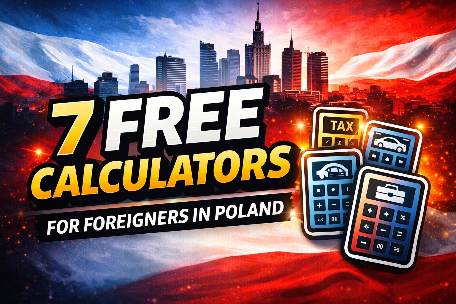 Poland calculators for foreigners: 7 free tools